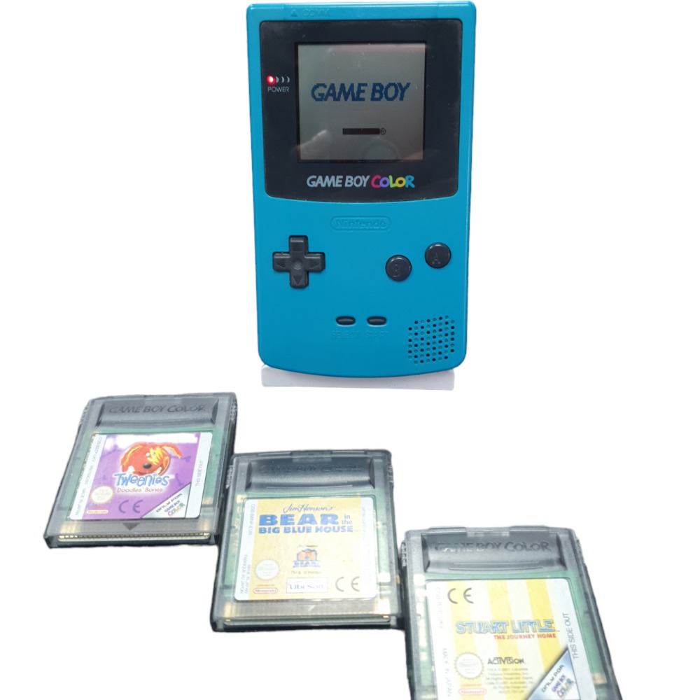 Used Gameboy Color with 3 games - Own4Less